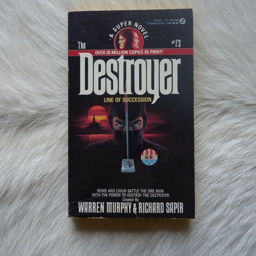 WARREN MURPHY The Destroyer A Super Novel 73 Richard Sapir 1988 Vintage ...