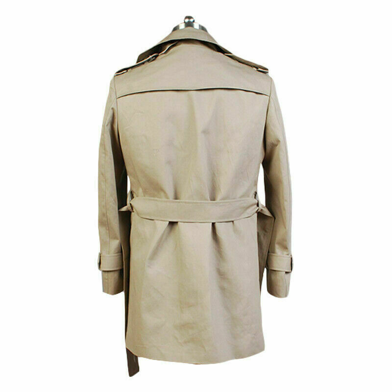 Constantine John Constantine Cotton Twill Trench Coat Cosplay Costume ...