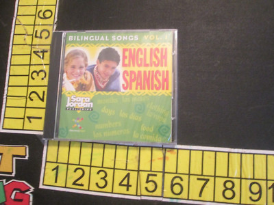 Bilingual Songs Volume 1 English Spanish (CD) | eBay