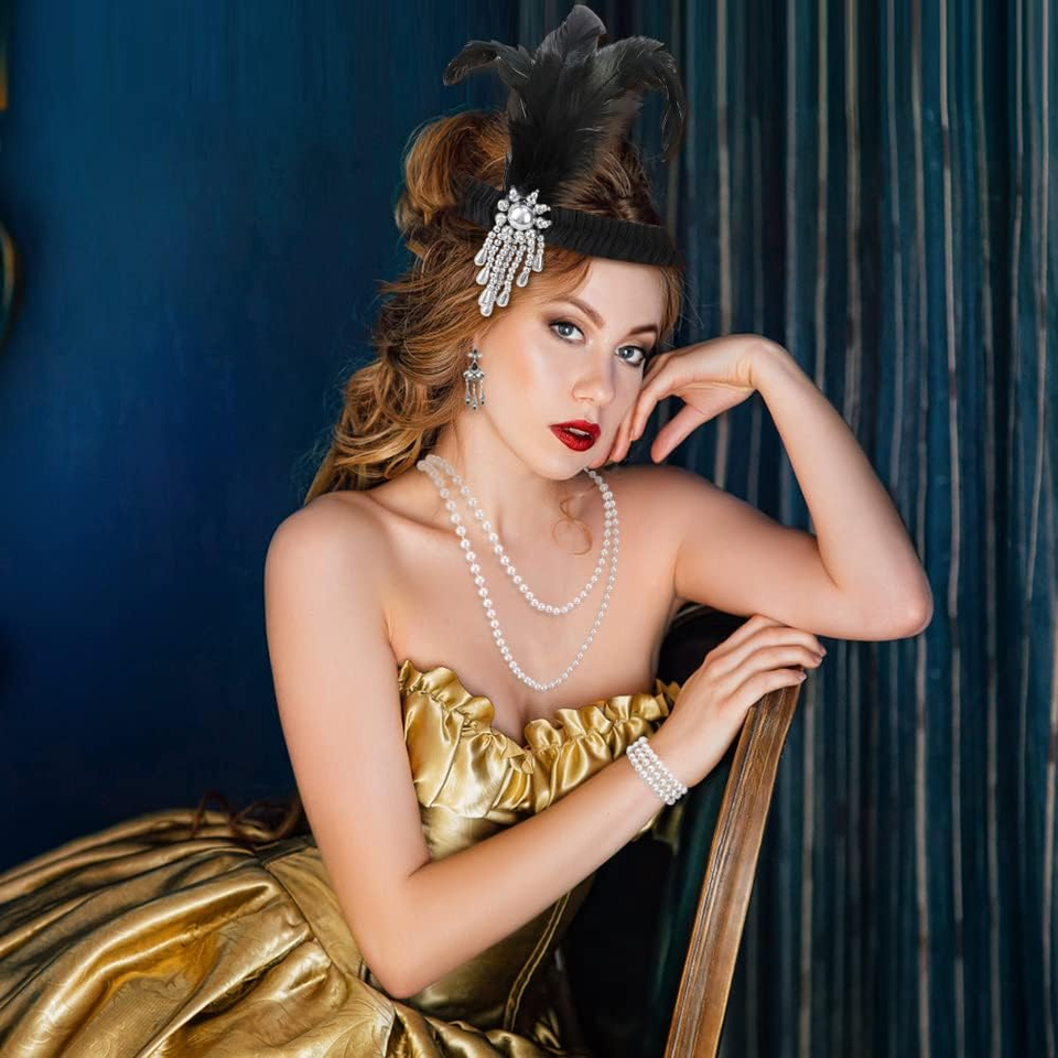 1920S Accessories for Women, Roaring 20S Costumes Great Gatsby ...