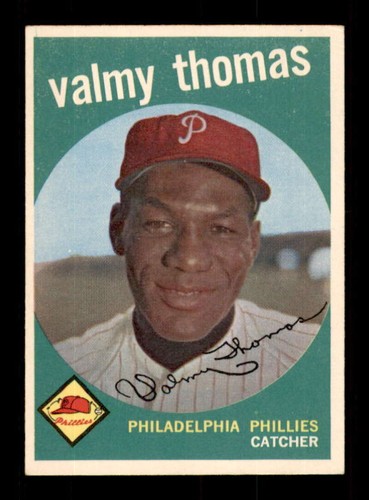 1959 Topps #235 Valmy Thomas EX/EX+ Phillies 556773 | eBay