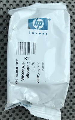 Genuine HP 58 Ink Cartridges Tri-Color Photo New In Sealed Package No ...