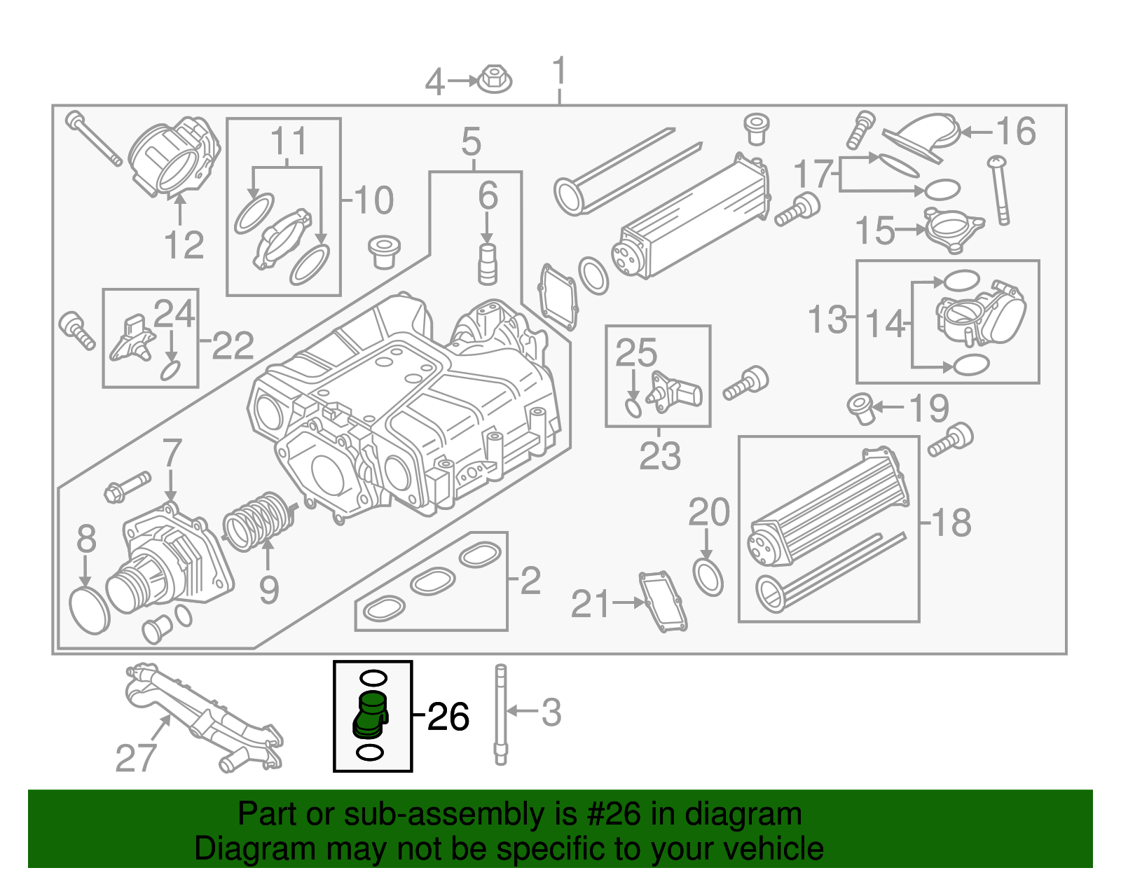 Genuine Volkswagen Vent 06E-103-213 | eBay