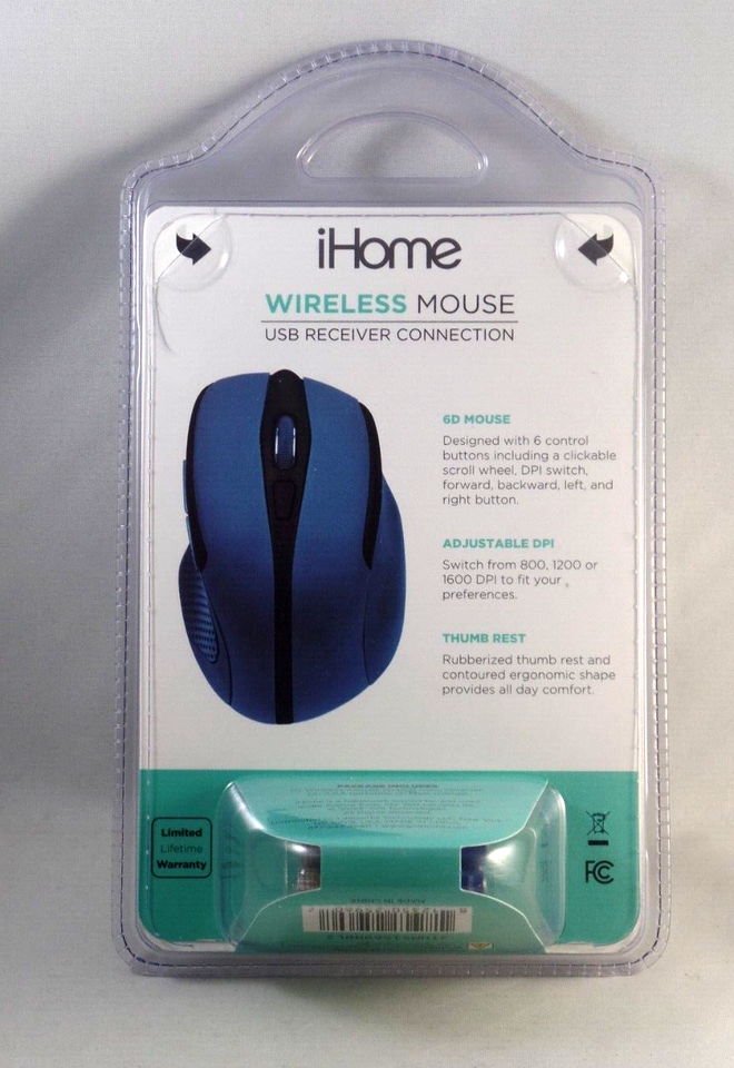 New iHome Wireless Mouse for Mac & PC Windows New | eBay