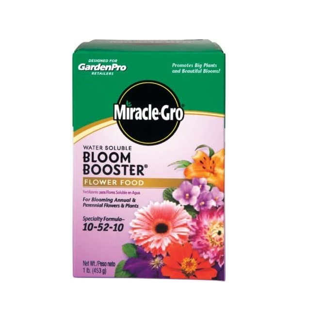 Miracle-Gro Bloom Booster Flower Food 1 lb – 10-52-10 Water Soluble ...