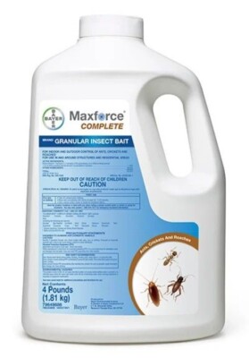 Maxforce Complete Granular Insect Bait - 4 Lbs Ants Crickets ...