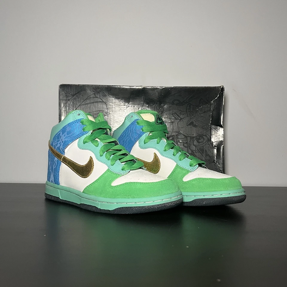 Nike Dunk 6.0 High Blue W for sale | eBay