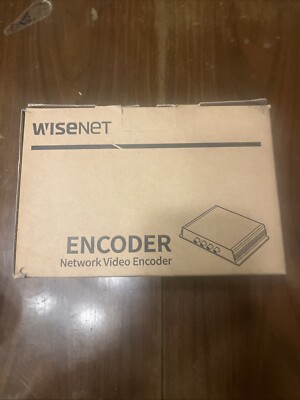 Hanwha Vision SPE-410 WiseNet 4MP 4-Channel Network Video Encoder (NTSC ...