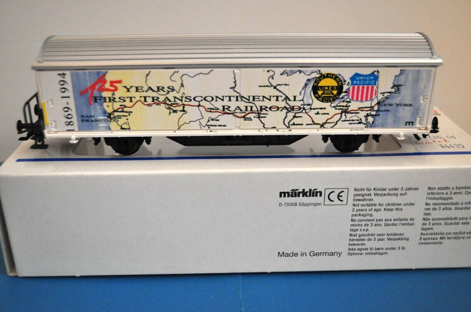 Rare Marklin 4735-94710 (84735A) 125 Years Transcontinental RR Car ...