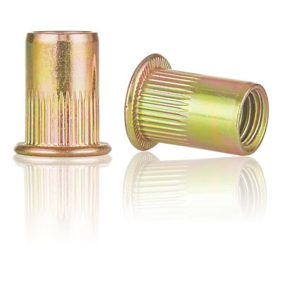 Rivet Nut Installation Tool Set Flat Head Rivnut Threaded Insert Nut ...