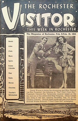Rochester Minnesota Visitor February 9 1953 Mitzi Gaynor David Wayne | eBay