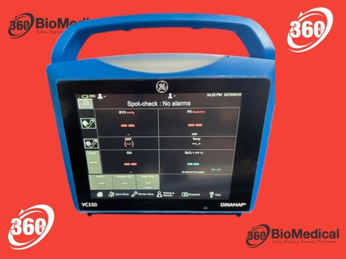 GE CARESCAPE VC150 MASIMO Vital Signs Monitor w NIBP, SpO2 + Printer NO ...