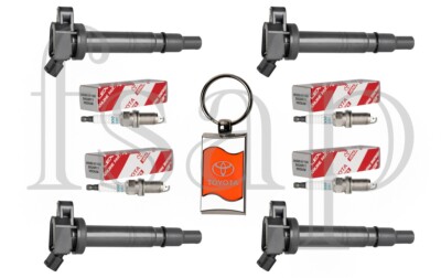 Set of 4 Ignition Coil 2009-2012 Toyota Matrix 2.4L + 4 Denso Toyota ...
