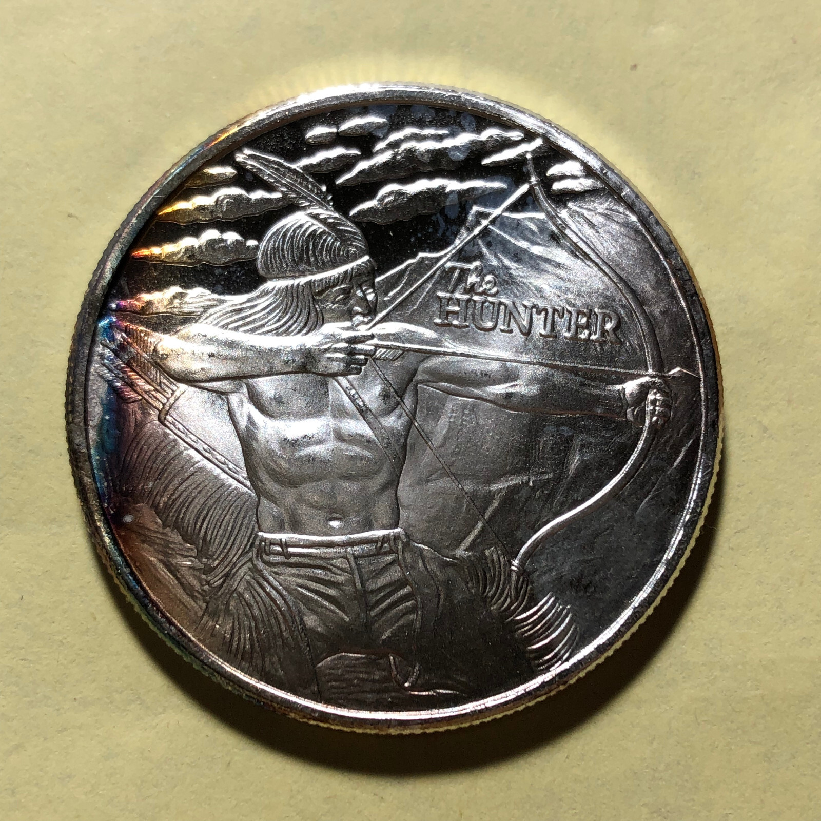 2016 The Hunter Bison Buffalo 1 Ounce .999 Silver Round #SR224 | eBay