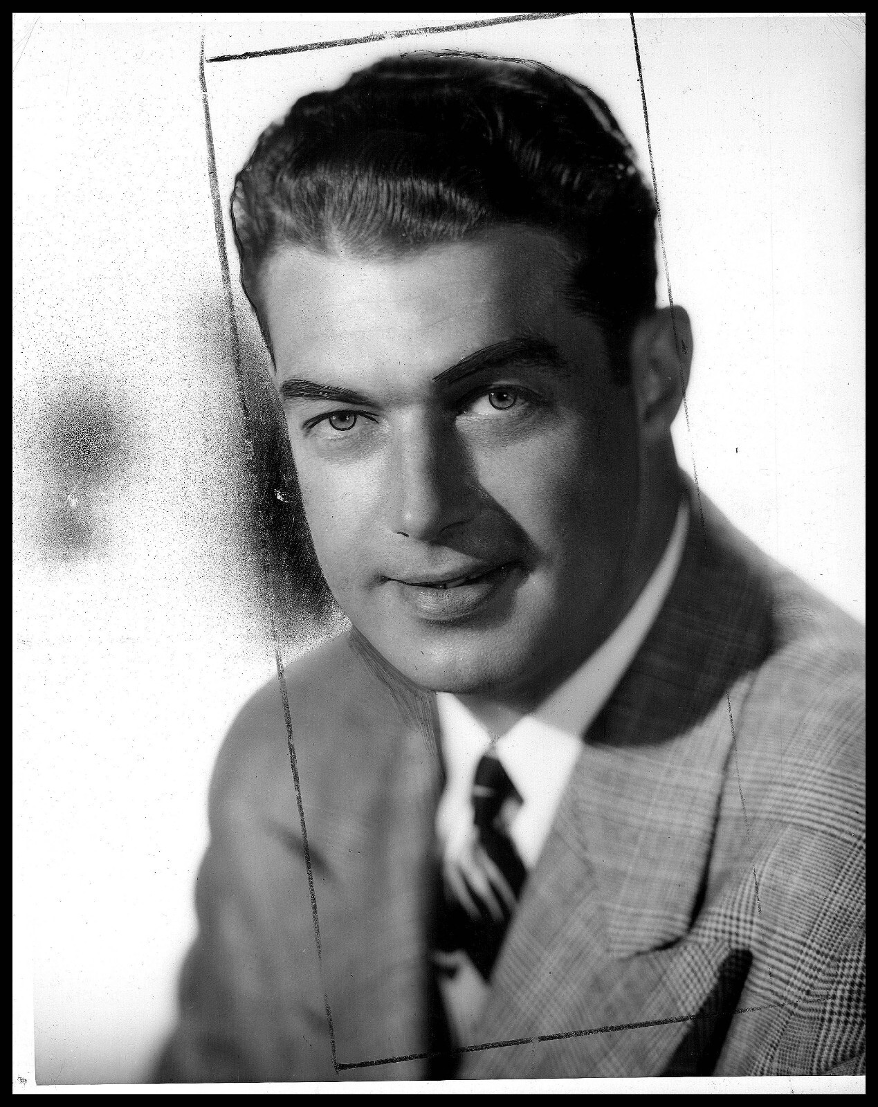 Unknow Actor (1950s) 🎬⭐ Original Vintage - Handsome Portrait Photo K ...