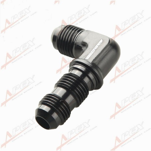 AN -6 (AN6 AN06) 90 Degree Bulkhead Fitting Black Adapter | eBay Australia