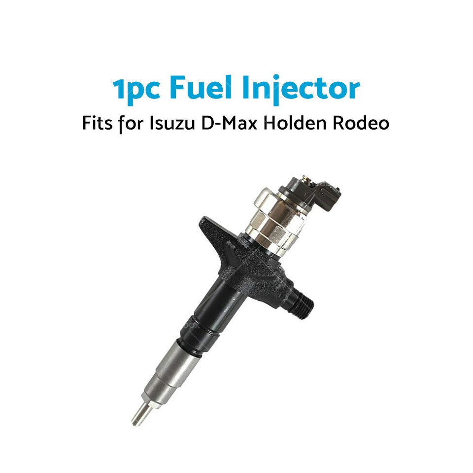 1X Fuel Injector For Isuzu D-Max Holden Rodeo 4JJ1 3.0L 095000-6980 ...
