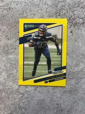 2021 Donruss: Press Proof Yellow Jamal Adams 34 Seattle Seahawks | eBay