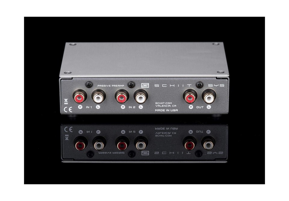 Schiit SYS Passive Preamp Volume Control and 2-Input Switch (Silver ...