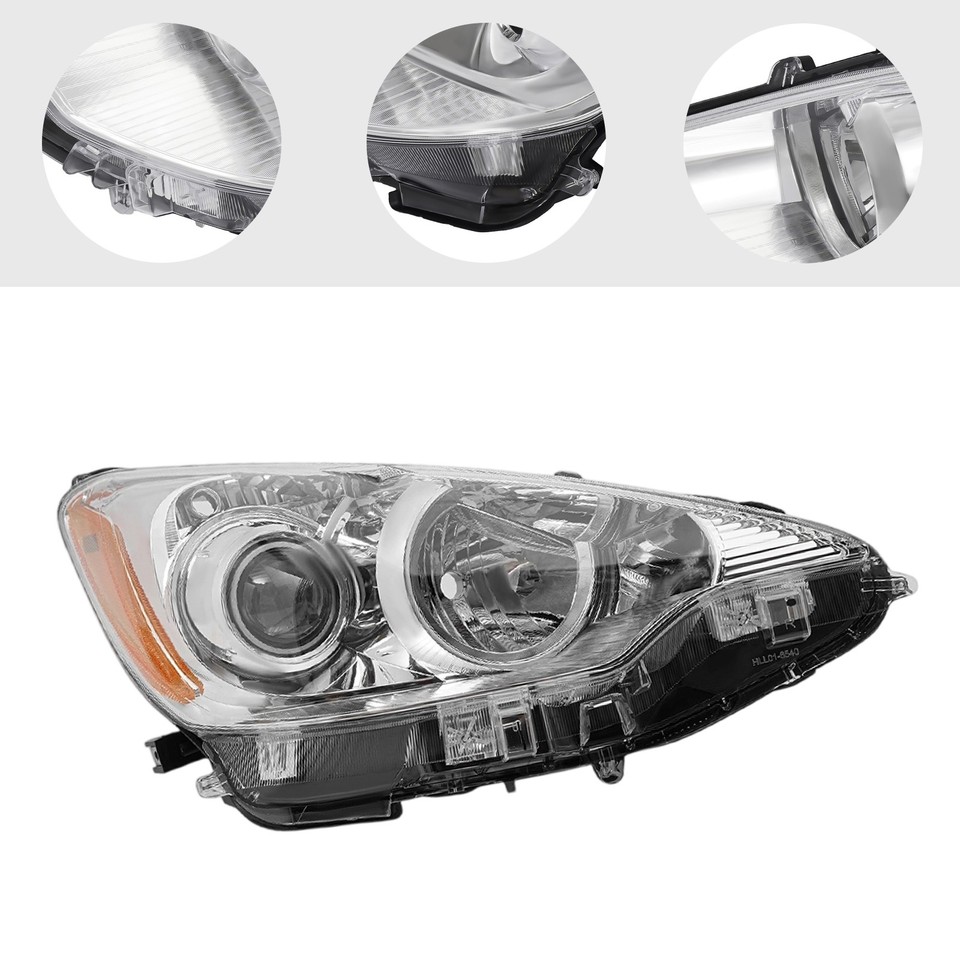 Headlights Headlamp Assembly For 2012 2013 2014 Toyota Prius C Left ...