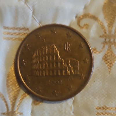 Italy 5-Cent Euro Coin - Colosseum Design - Rare Collectible | eBay