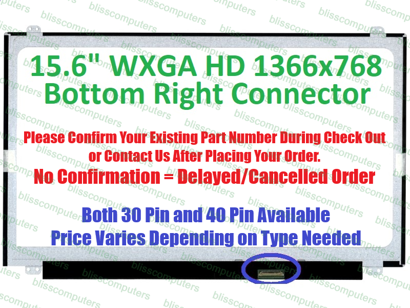 HP PAVILION 15-AF161CA LAPTOP LED LCD Screen 15T-AC000 15T-AC100 15.6 ...