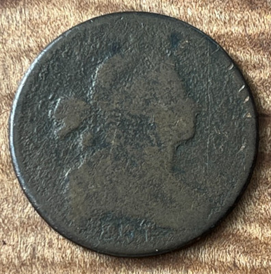 1807 ? U.S. Large Cent Heavily Worn Early American Draped Bust Large ...