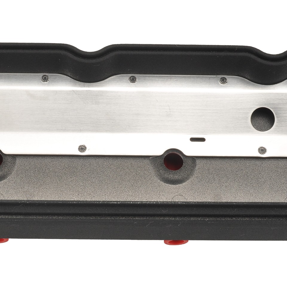 2pc Aluminum Valve Cover for Chevy LS Engines Finned Vintage Hidden ...