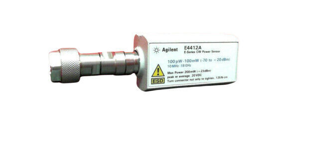 Keysight E4412A Wide Dynamic Range Power Sensor for sale online | eBay