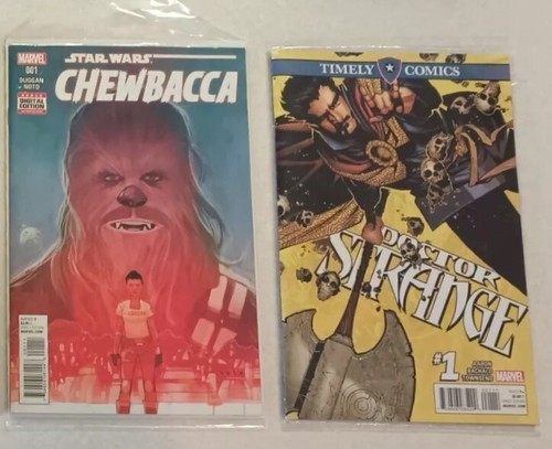 Two Single Issue Comics: Chewbacca 001 Dec 2015 & Doctor Strange #1 Aug ...