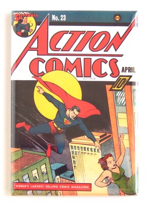 Action Comics #23 FRIDGE MAGNET comic book superman | eBay