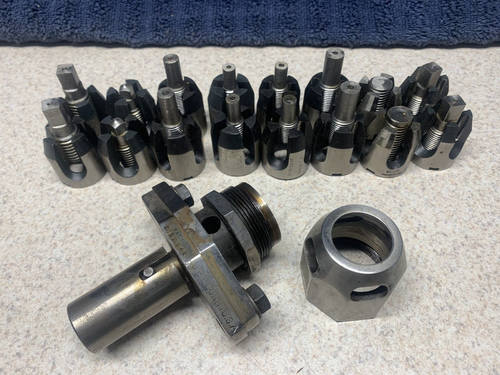 Machinist Tools: Alco #3 Acorn Thread Die Holder And 16 Thread Dies ...