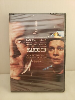 MACBETH Ian McKellen & Judi Dench Royal Shakespeare Company DVD LIKE ...