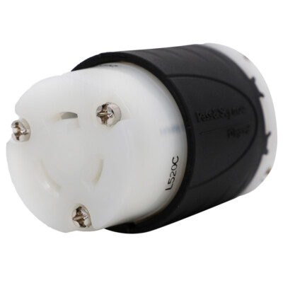 L5-20 Connector - NEMA L5-20R Locking Connector, Rated for 20A/125V ...