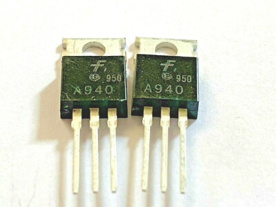 2 Pieces | 2SA940 PNP Silicon Power Transistor By FAIRCHILD | eBay