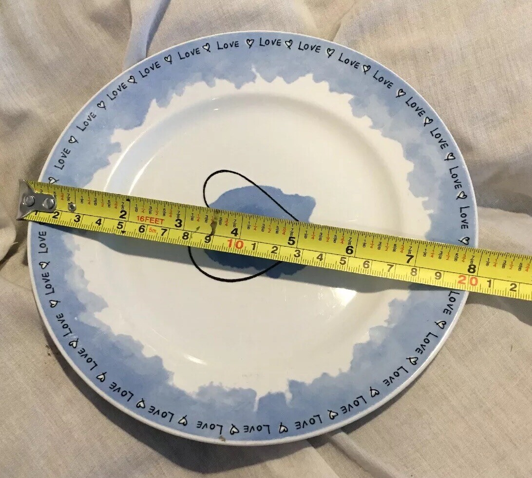 Cipa Italy Love Heart Plate Appetizer Dessert Valentines Day 7-3/4 ...