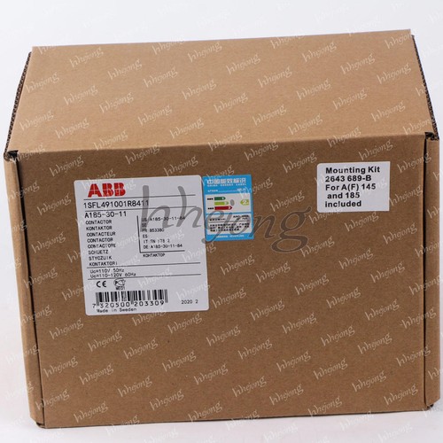 1PCS NEW ABB AC CONTACTOR 185A 110V A185-30-11 | eBay