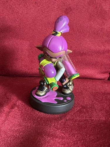 Nintendo Splatoon Series Amiibo Boy Purple Inkling | eBay