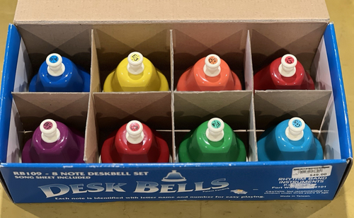 KidsPlay Desk Bell 8 Note Deskbell Toy Set including Song Sheet New in ...