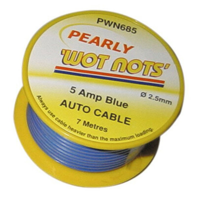 WOT-NOTS 1 Core Cable - Blue - 7m - 5A PWN685 [AU] | eBay
