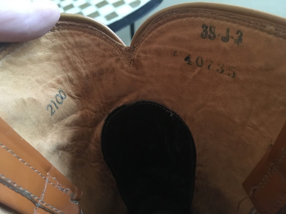 VINTAGE USA TONY LAMA WESTERN ROCKABILLY COWBOY ENGINEER BOOTS 10 B | eBay