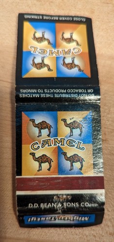 Vintage Camel Matchbook Matches Match Box Empty Tobacco Cigarettes | eBay