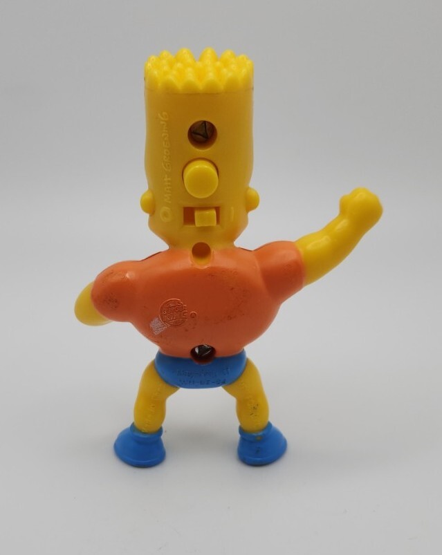 The Simpsons - Fly Boy Bart - Treehouse Of Horror - Kid's Meal - USED ...