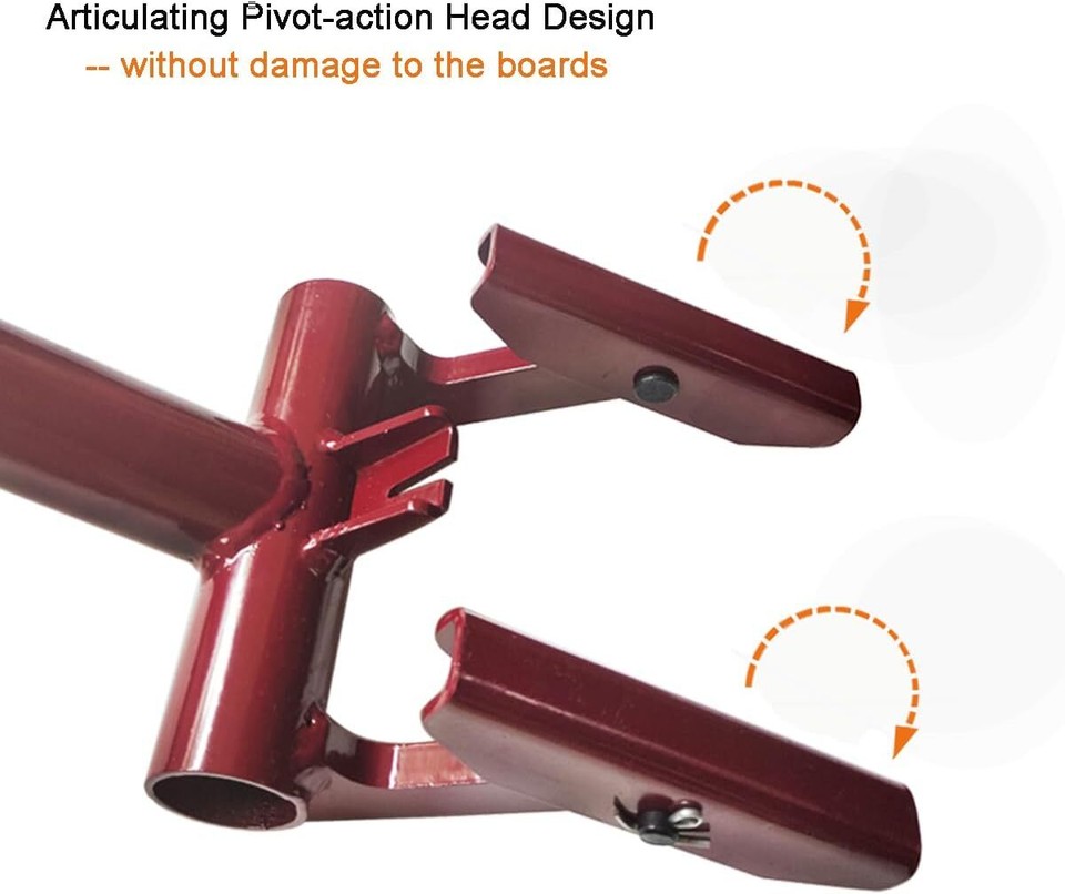 Pallet Buster Tool - Articulating Pivot-Action Head Deck Board Removal ...