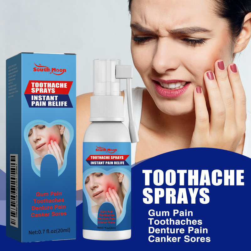 Toothache Spray Instant Pain Relief Oral Teeth Care Effective Dental ...