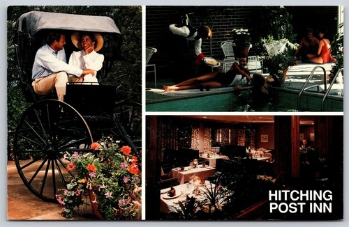 Postcard Hitching Post Inn, Cheyenne, Wyoming S125 | eBay