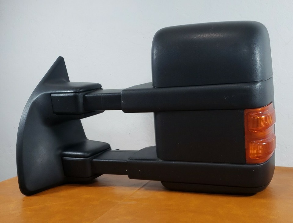 2013-2016 SUPR DUTY F250 LEFT DRIVER TELESCOPIC TOW MIRROR HEAT TURN ...