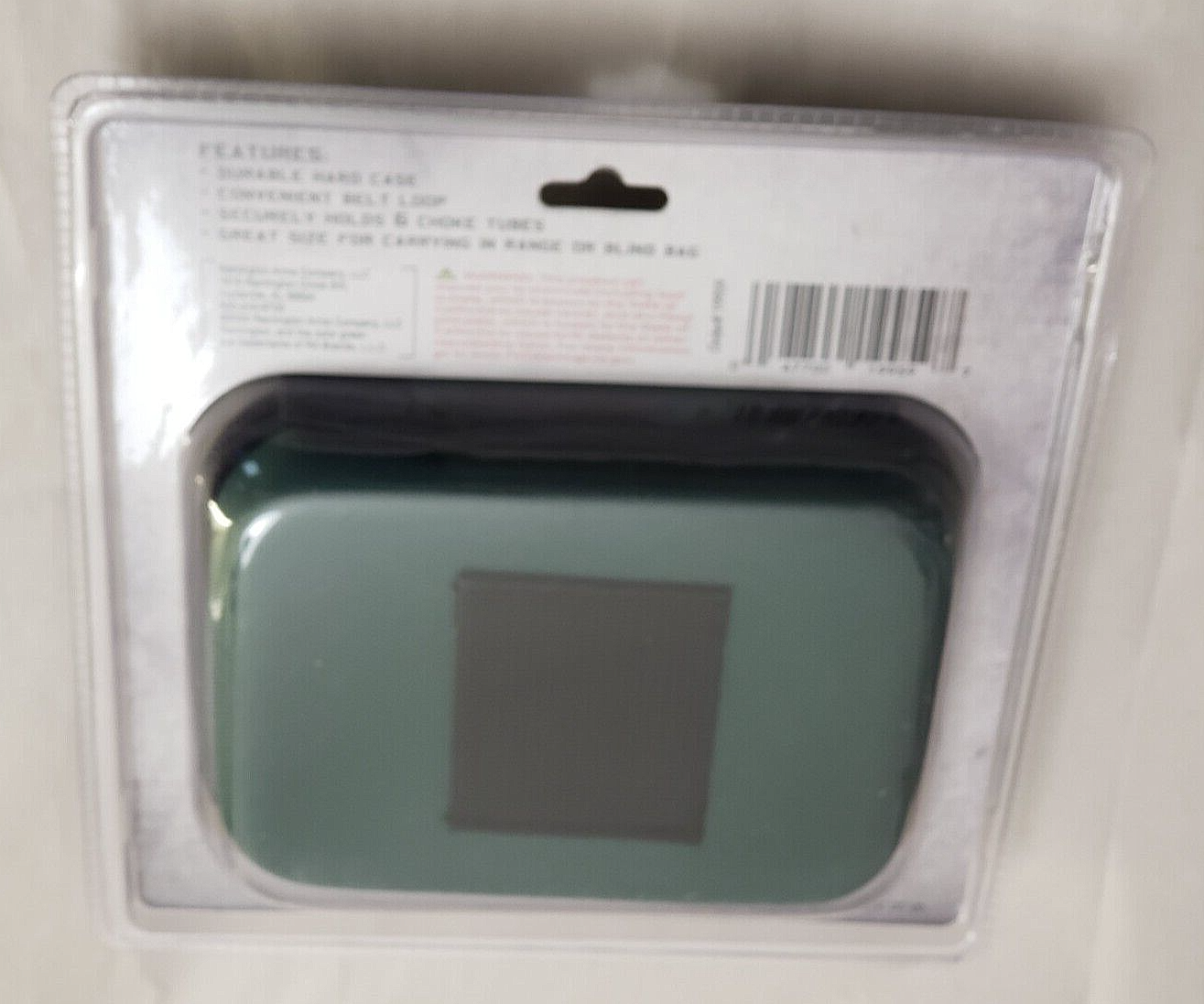 Remington Hard Zip Choke Tube Case Pouch Holder Holds 6 Choke Tubes ...