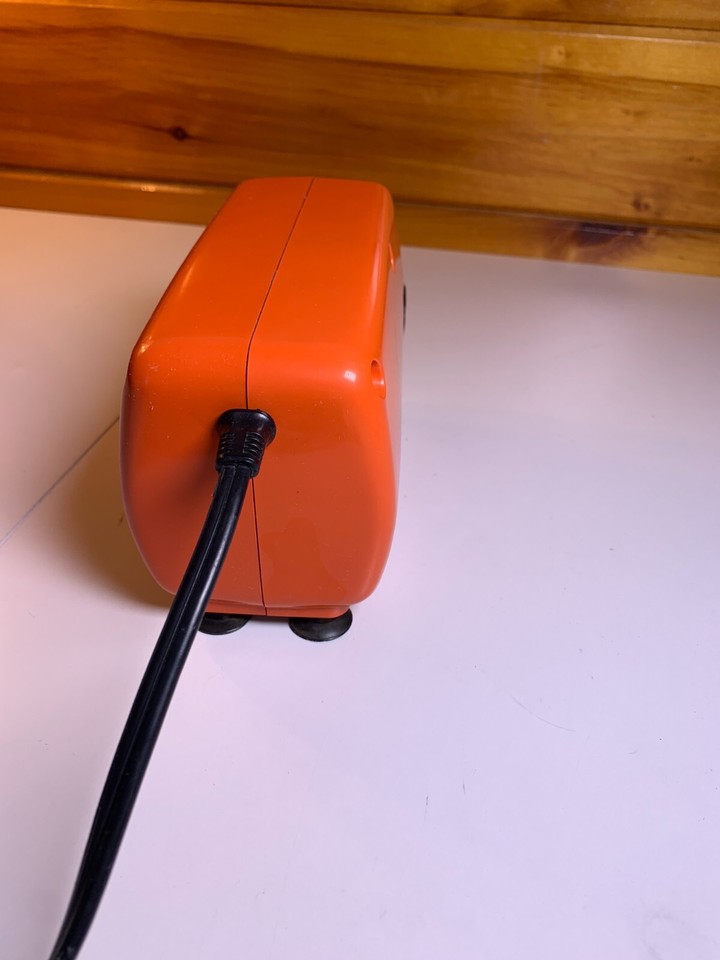 Atomic Vintage Mid Century JAPAN JAPANESE Burnt Orange Electric Pencil Sharpener | eBay