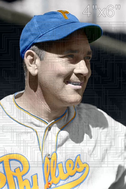 Spud Davis - 1938 Philadelphia Phillies - choose a style - colorized ...